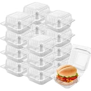 Avant Grub Biodegradable 6x6 Take Out Containers, 50 Pack, Leak Proof ...