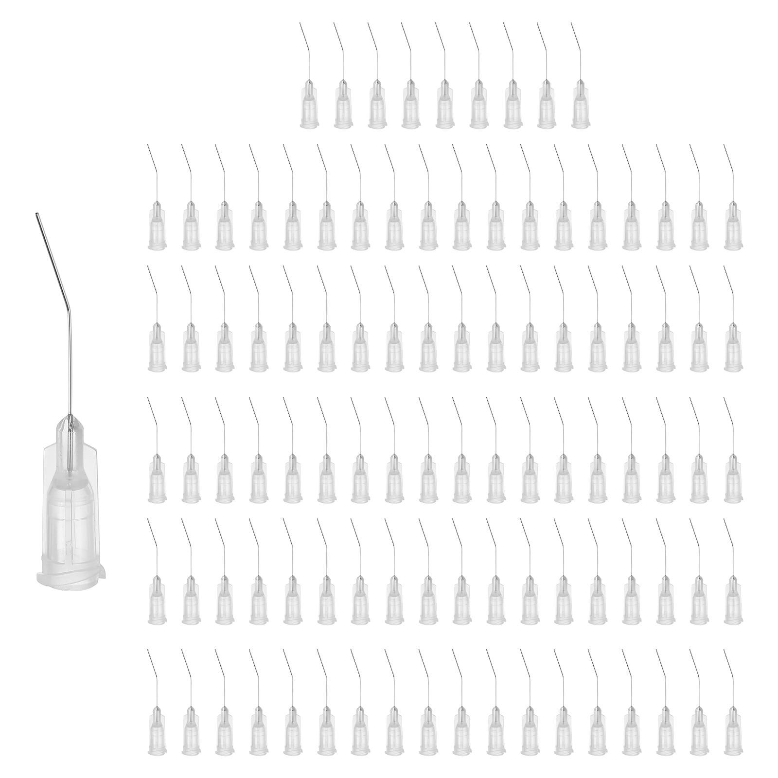 200 Pack Blunt Tip Dispensing Needles, 27Ga Gauge Stainless Steel 45 ...