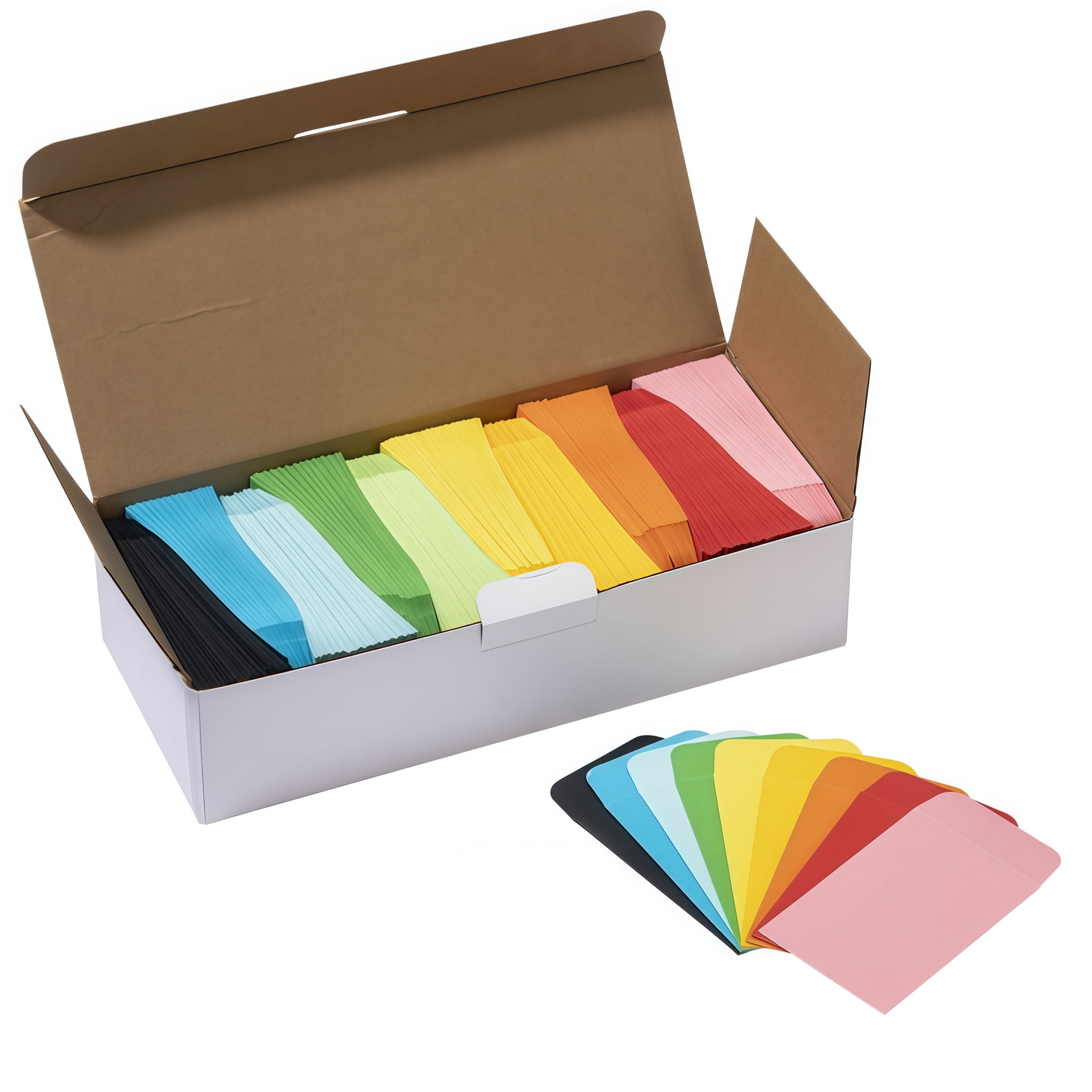 200 Pack Colorful Money Envelopes,6 1/2×3 1/2 in Self-Adhesive Seed ...