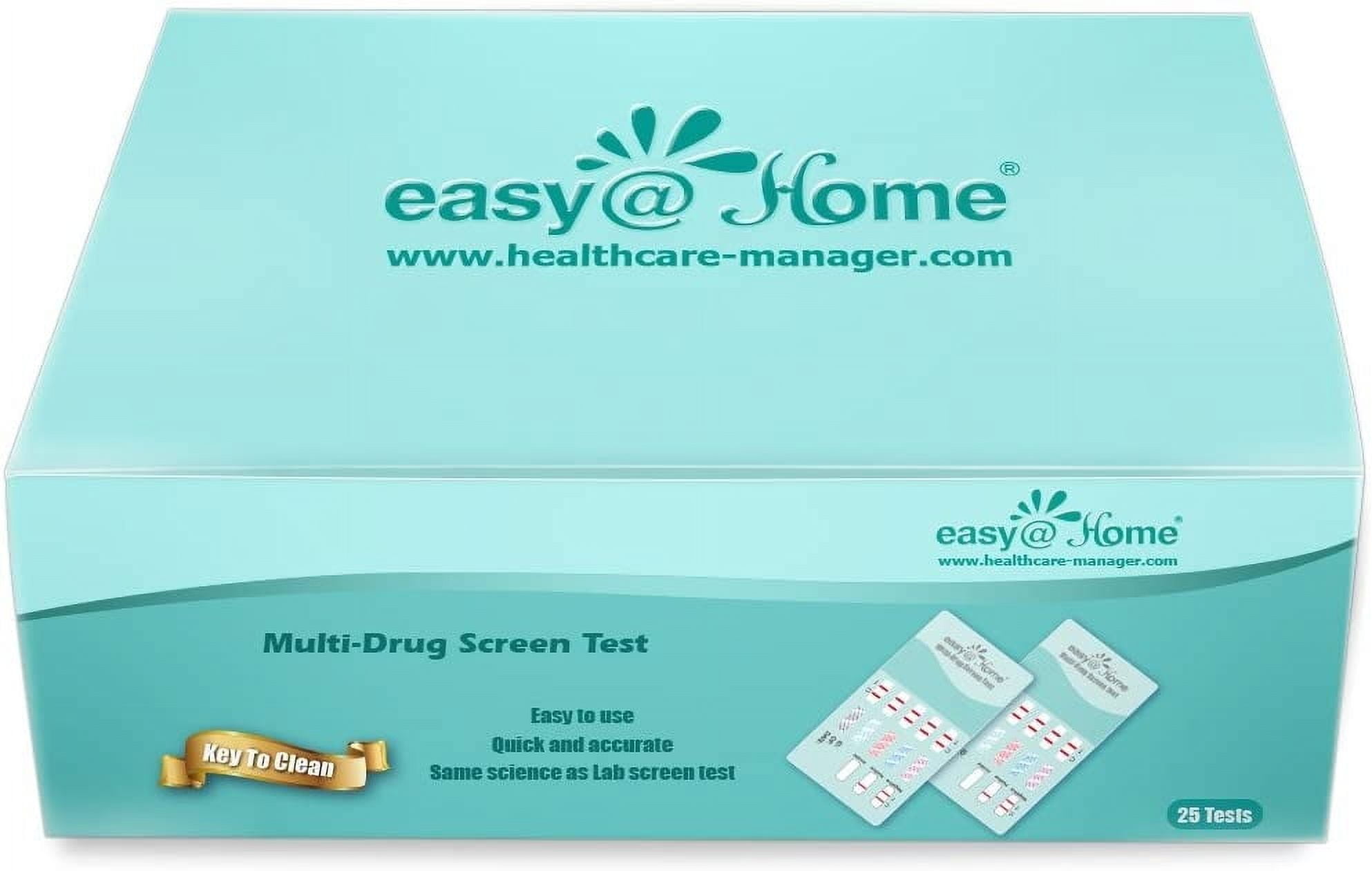 200 Pack Easy@Home 5 Panel Instant Drug Test Kits - Testing Marijuana ...