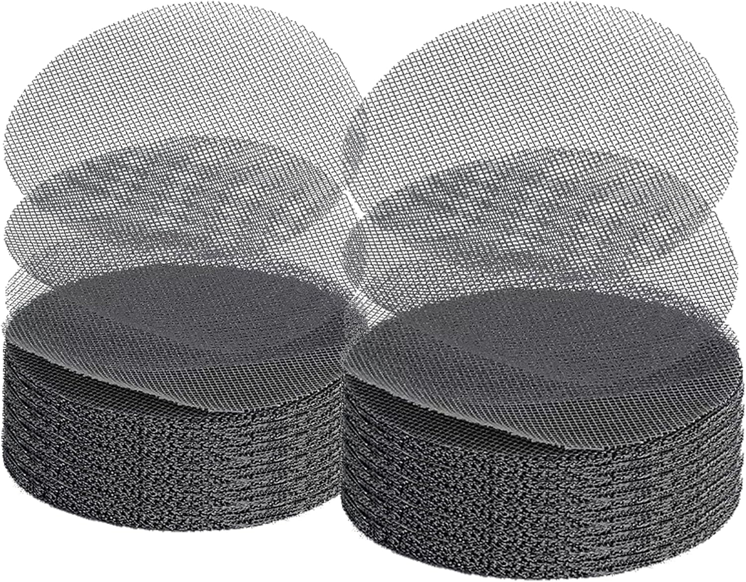 200 Pack Flower Pot Hole Mesh Pad, 4" Rounds Drainage Hole Mesh Pad ...