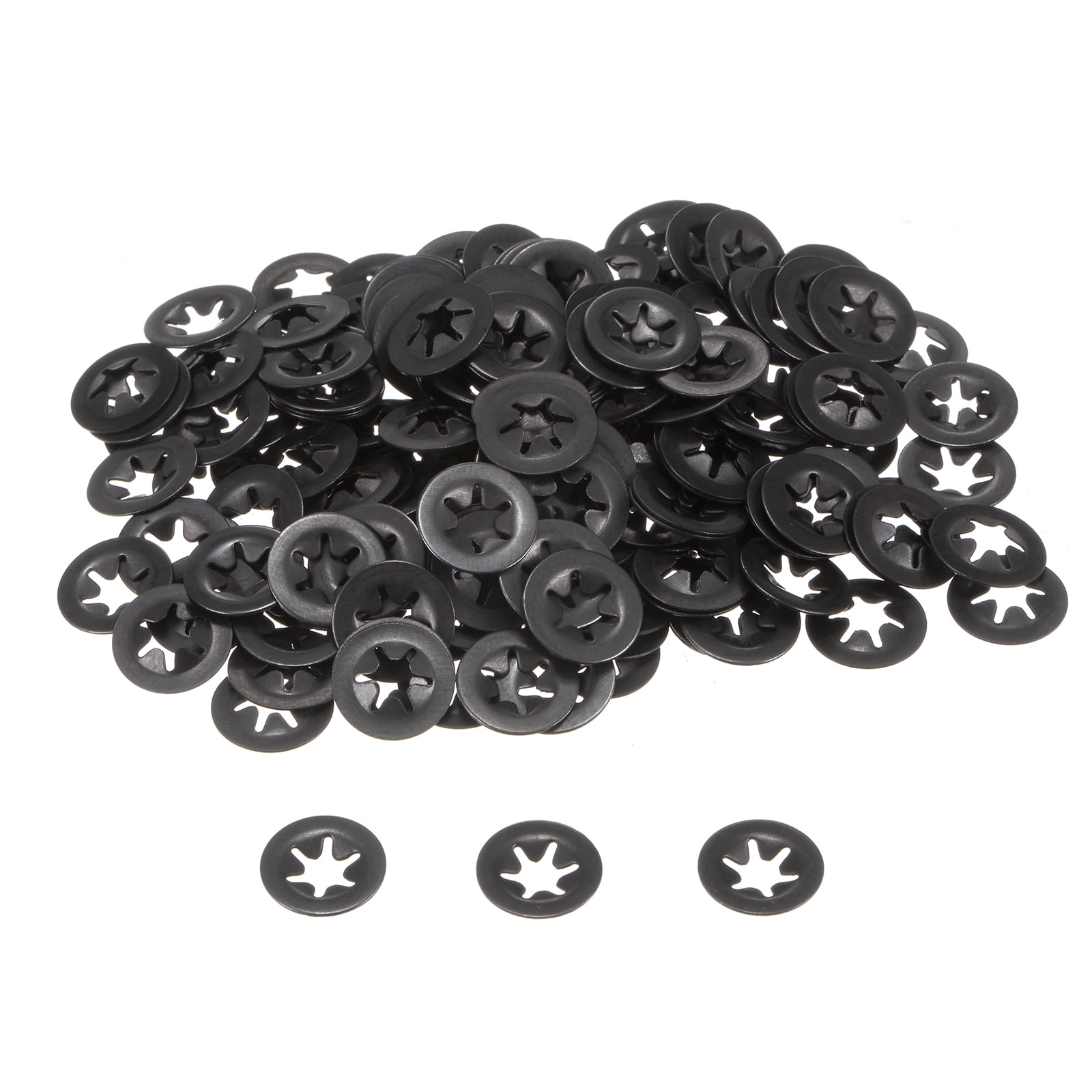 200 Pack Internal Tooth Star Lock Washers M4 Quick Speed Locking ...