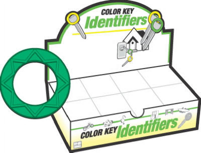 200 Pack Large Key Identifier Keeps Similar Keys Separated By Color ...