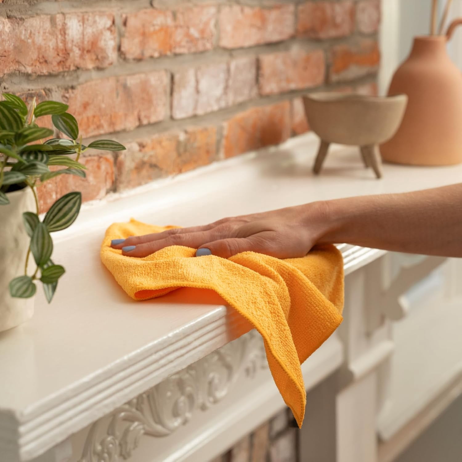 200 Pack Microfiber Cleaning Cloth, Bulk Towels for Home, Reusable ...