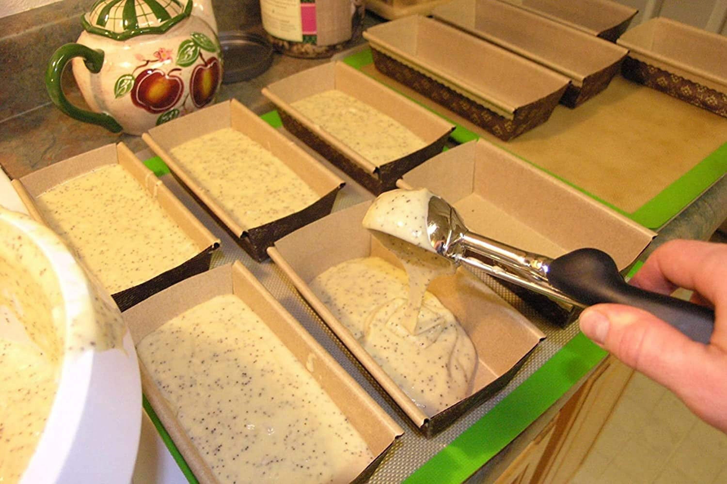 200 Pack Paper Loaf Pans, Disposable Paper Baking Loft Mold, 6 x 2.5 x ...