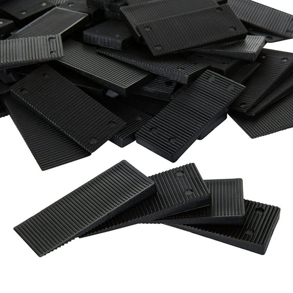 200 Pack Plastic Shims for Leveling, Multi-Purpose Rigid, Heavy Duty ...