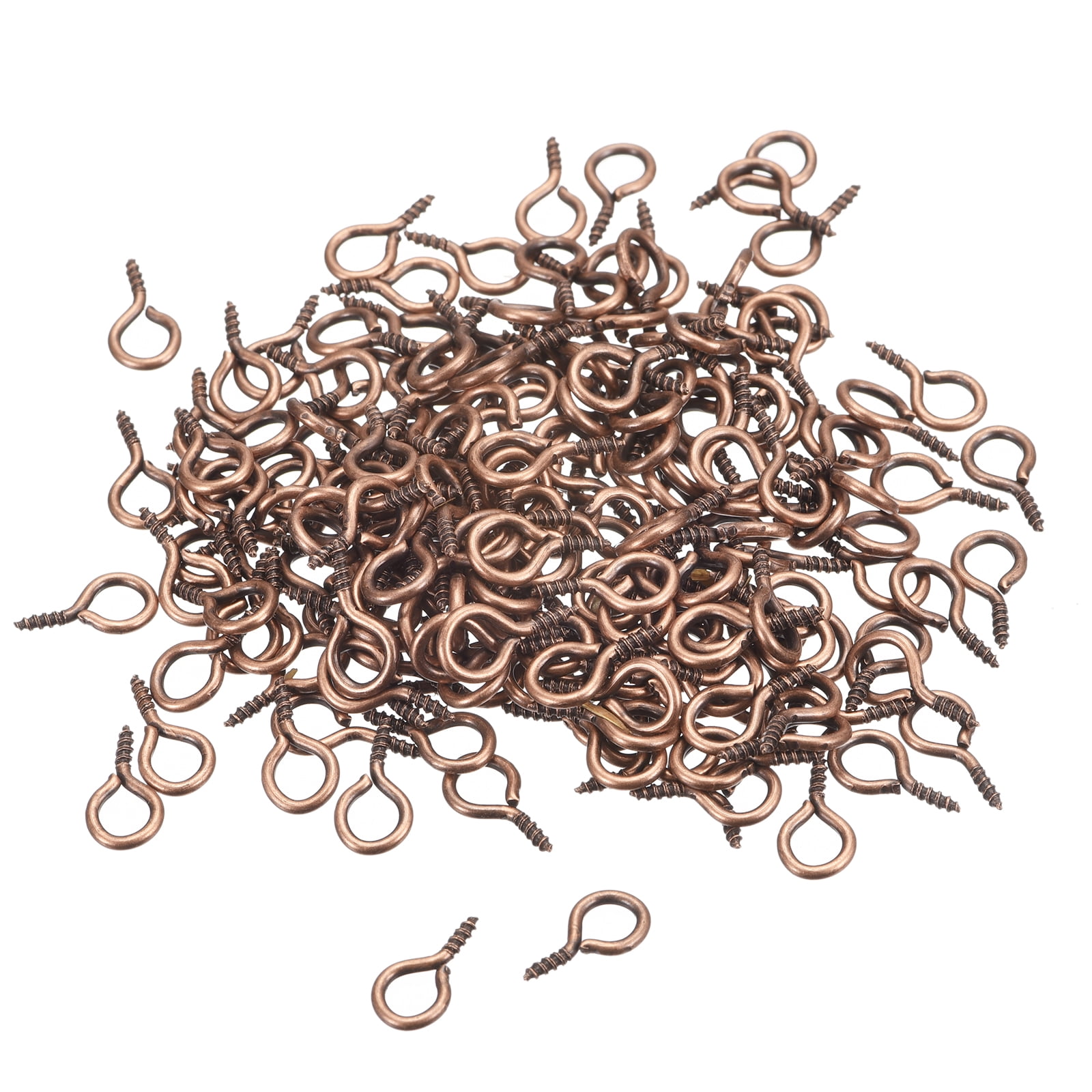 Walmart Hardware Metal Hanging Small Screw Eye Hooks, 200 Pack, 6 ...
