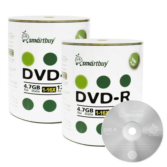 Blank DVD-R Discs in Blank Media - Walmart.com