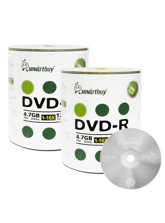 Blank DVD-R Discs in Blank Media - Walmart.com
