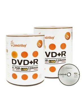 Blank DVD+R Discs in Blank Media - Walmart.com