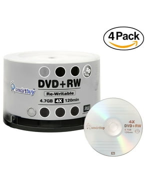 Blank DVD+RW Discs in Blank Media - Walmart.com