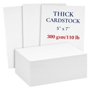 Superfine Printings Heavy Cardstock White | 8.5 x 11 Thick Paper ...