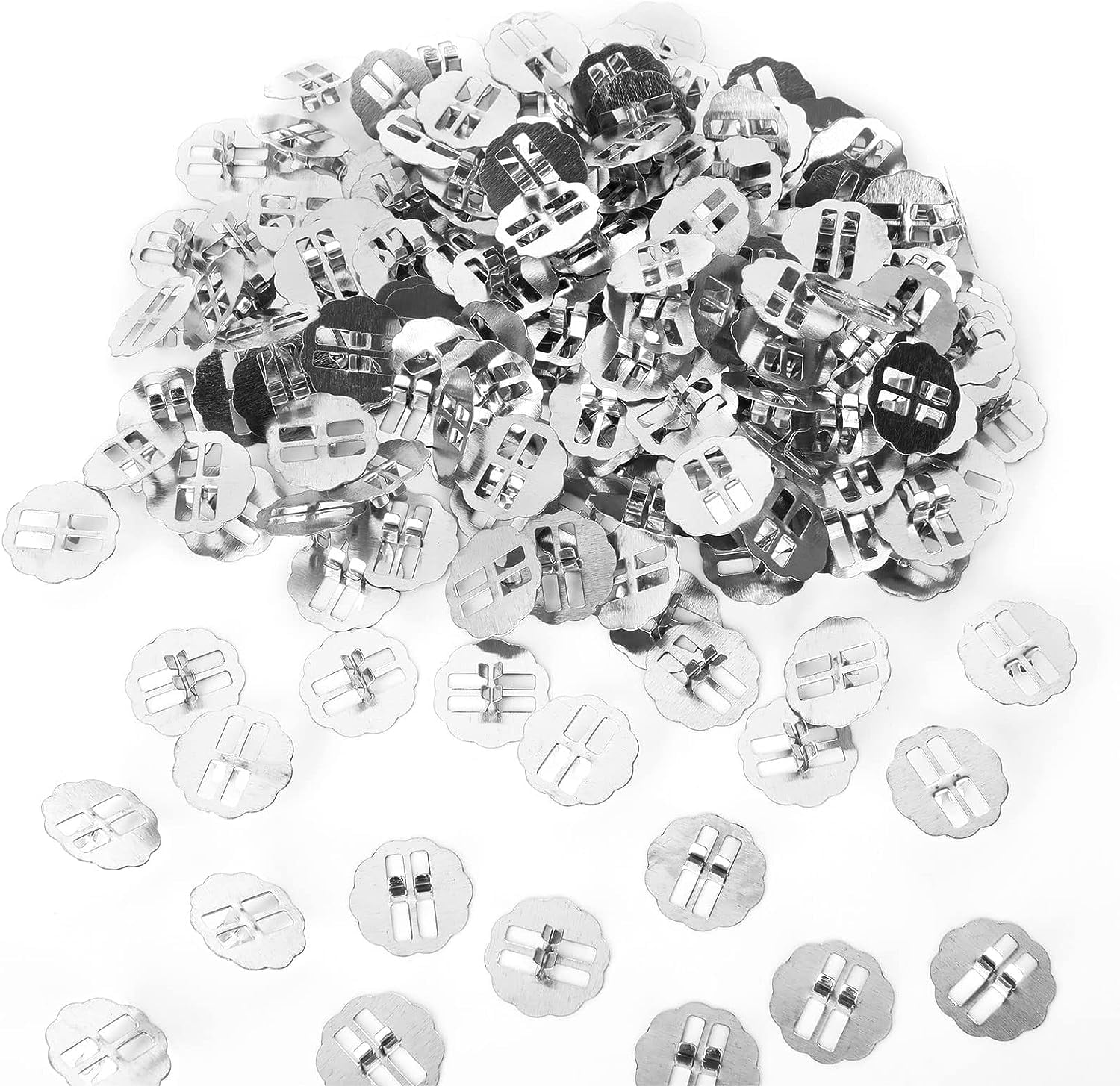 200 Pack Wood Wick Clips for Candle Making 24mm Metal Candle Wick ...