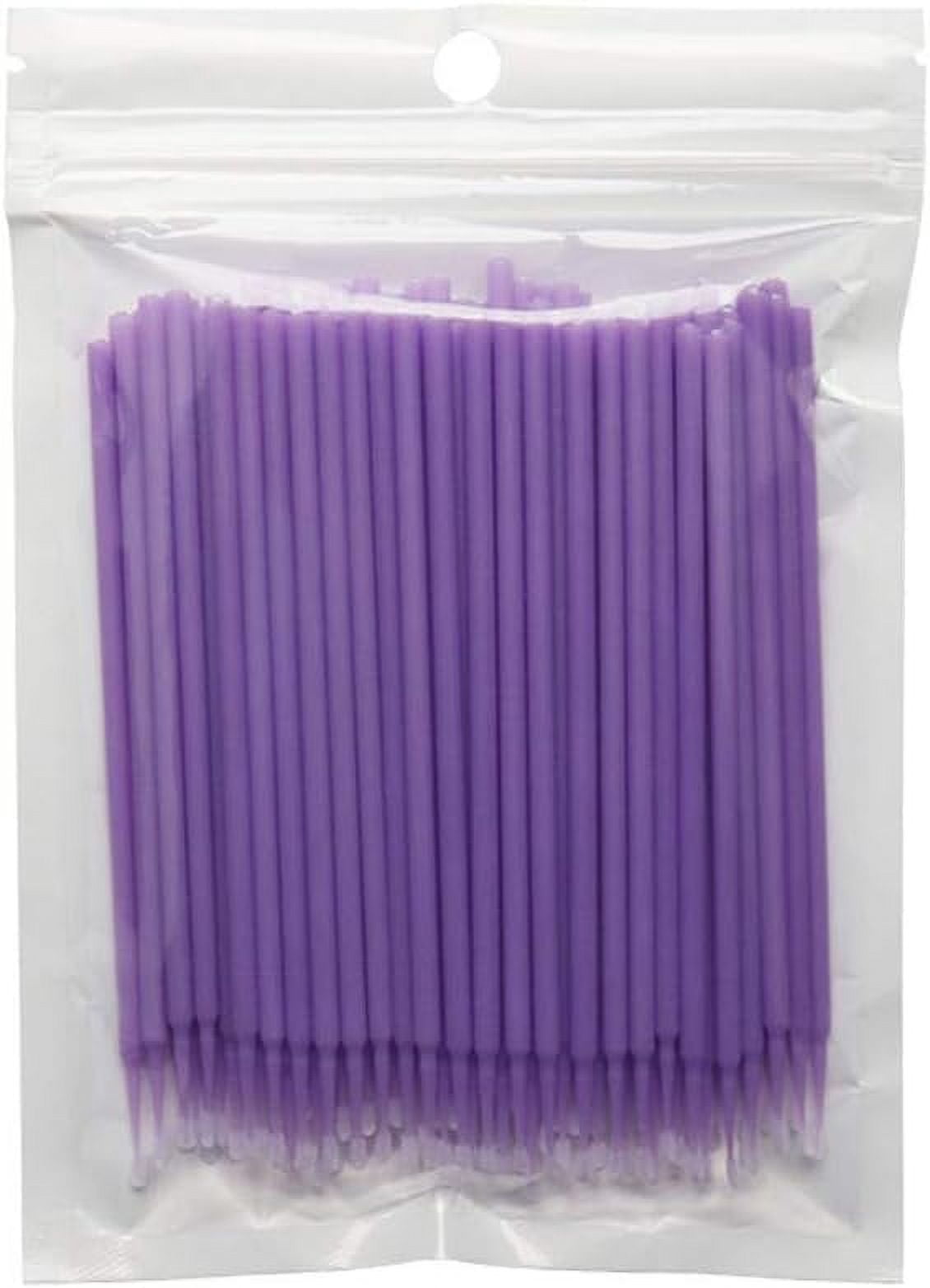200 Packs Micro Applicator Brush Disposable Eye Lashes Mascara Wands ...