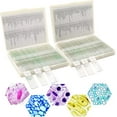 200 Packs Microscope Slides, 100 Plants & 100 Animal Tissues Includes ...