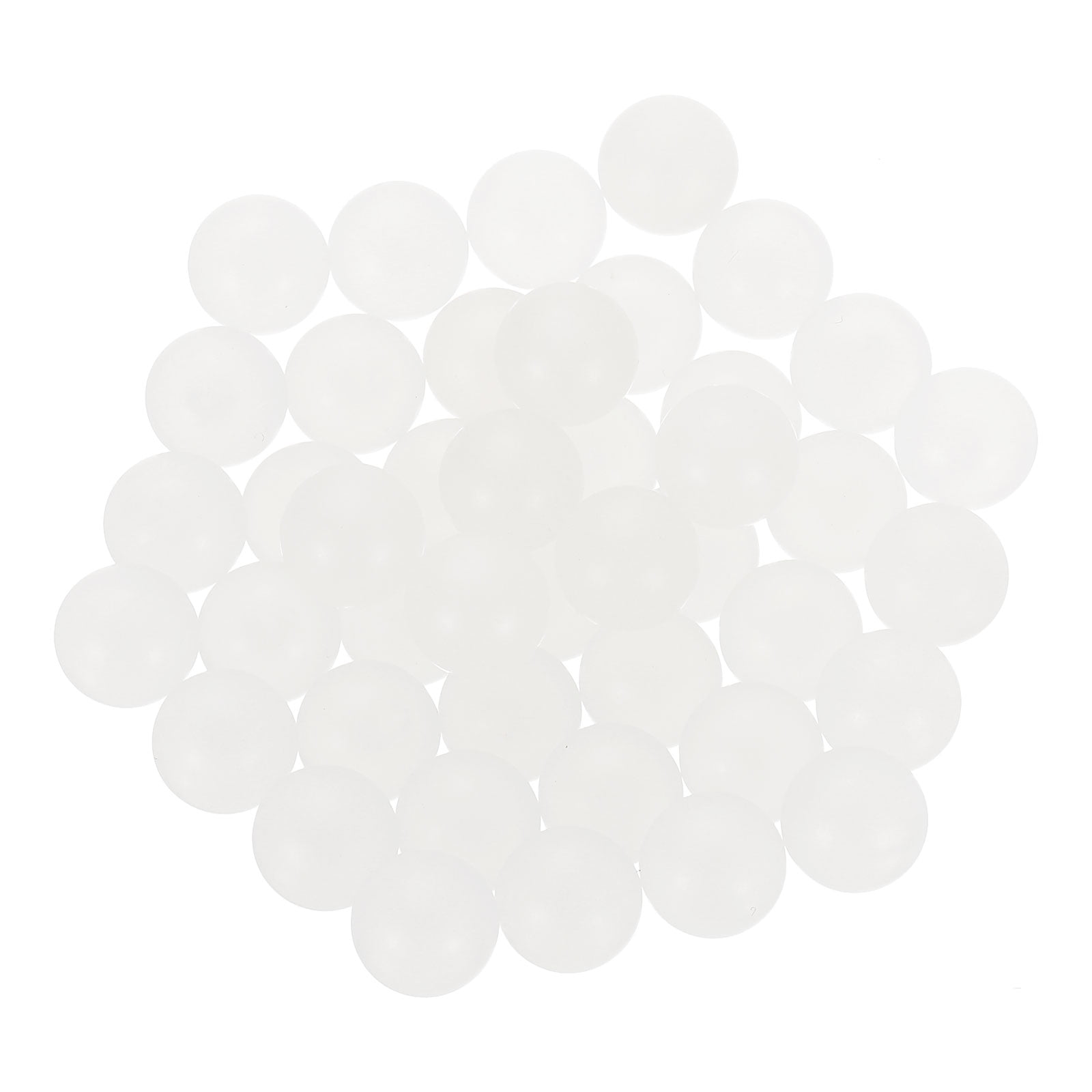 200 Packs PP Plastic Bearing Balls 11mm Solid Plastic Balls, White ...