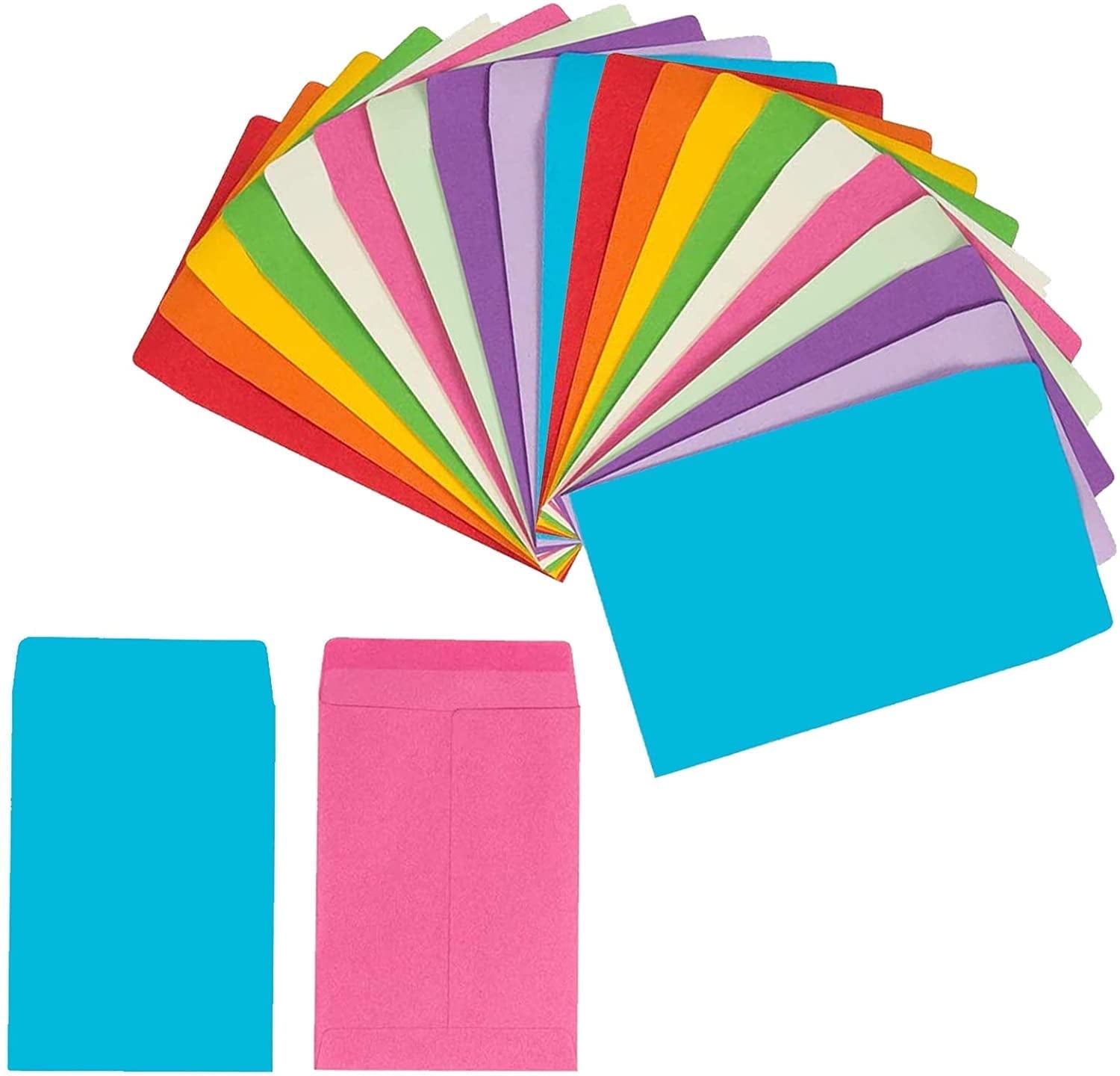 200 Packs Self-Adhesive Small Parts Packets Envelopes Kraft Self ...