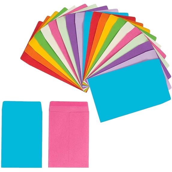 200 Packs Self-Adhesive Small Parts Packets Envelopes Kraft Self ...