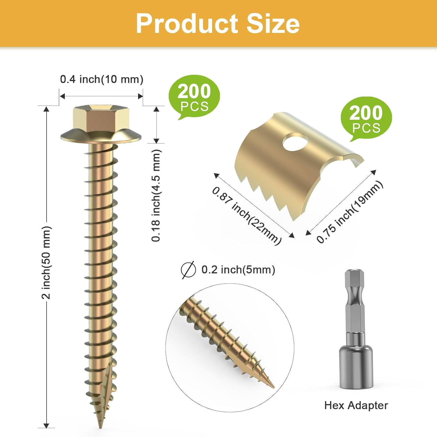 200 Pcs 2'' Fence Staples, Reusable Fasteners with Wire Fixer, Nails ...
