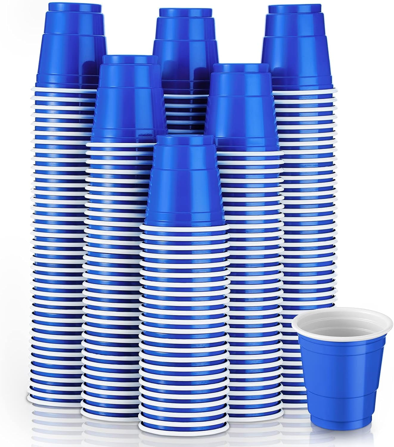 200 Pcs 2 oz Plastic Shot Cups Mini Disposable Shot Glasses for 2025 ...