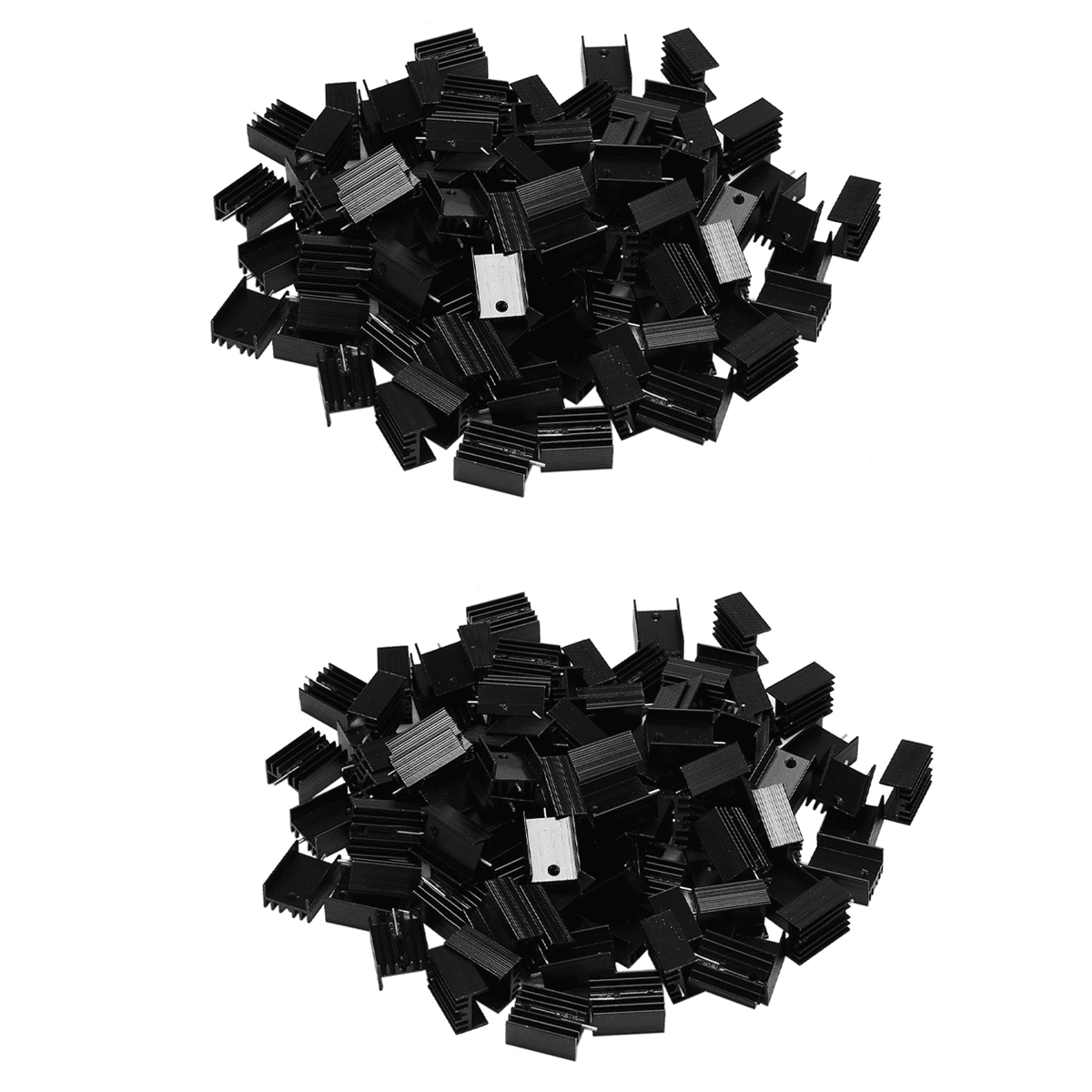 200 Pcs 20X15X10mm Aluminium TO-220 Heatsink TO 220 Heat Sink ...