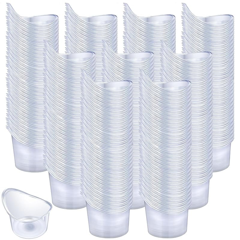 200 Pcs 5ml Eye Wash Cup Disposable Eye Wash Cups Plastic Measuring Cup ...