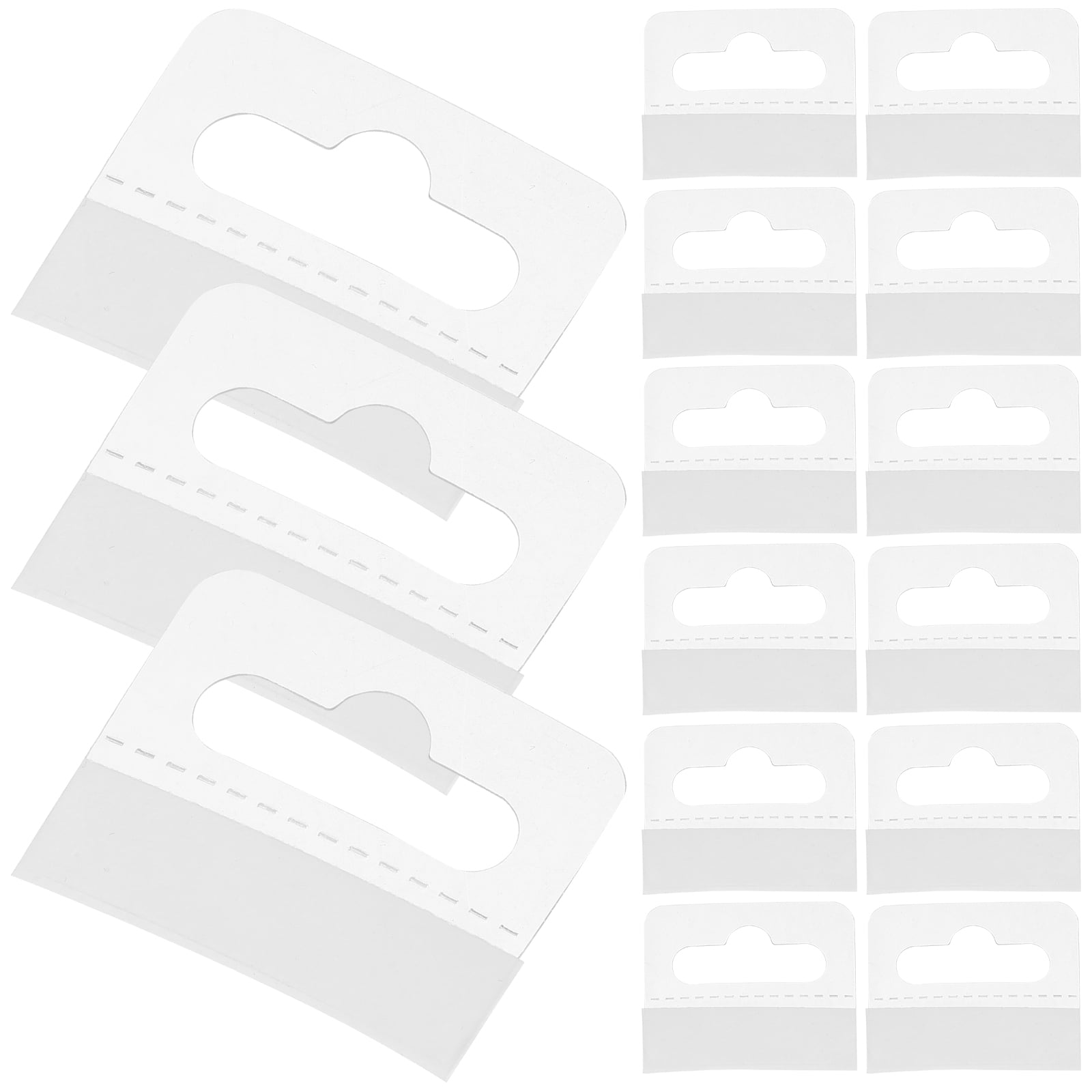 200 Pcs Aircraft Hole Hook Coat Hangers Sticker Hooks Retail Display ...