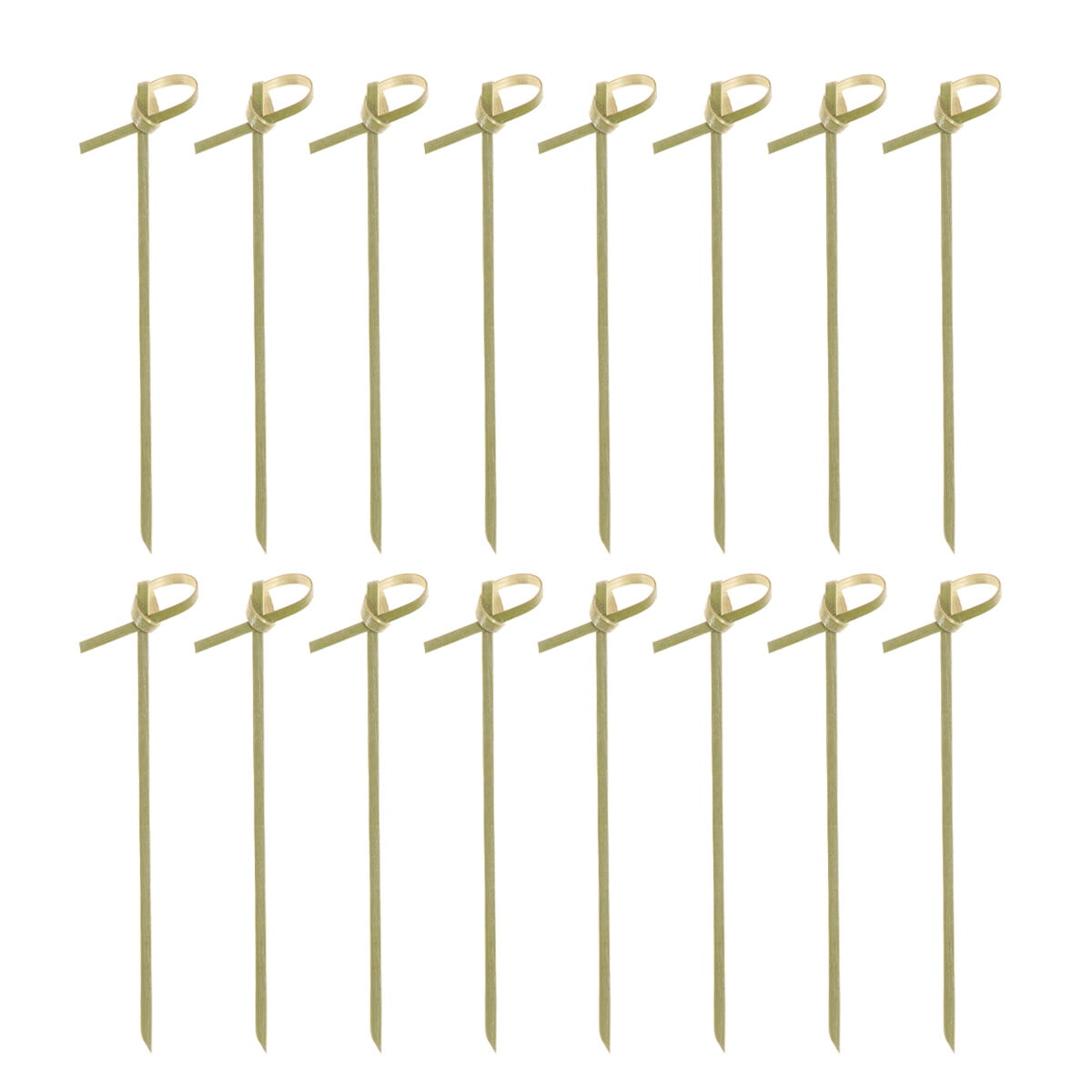 TABLZONE 200 Pcs Disposable Sticks for Party Supplies Natural Skewers ...