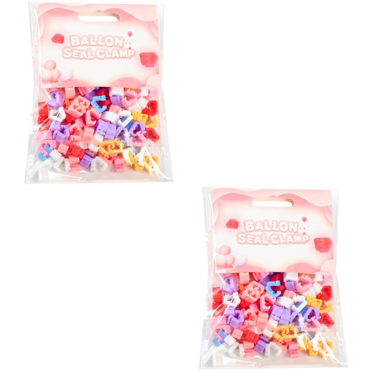 200 Pcs Balloon Seal Clip Decorations for Party Birthday Balloons ...