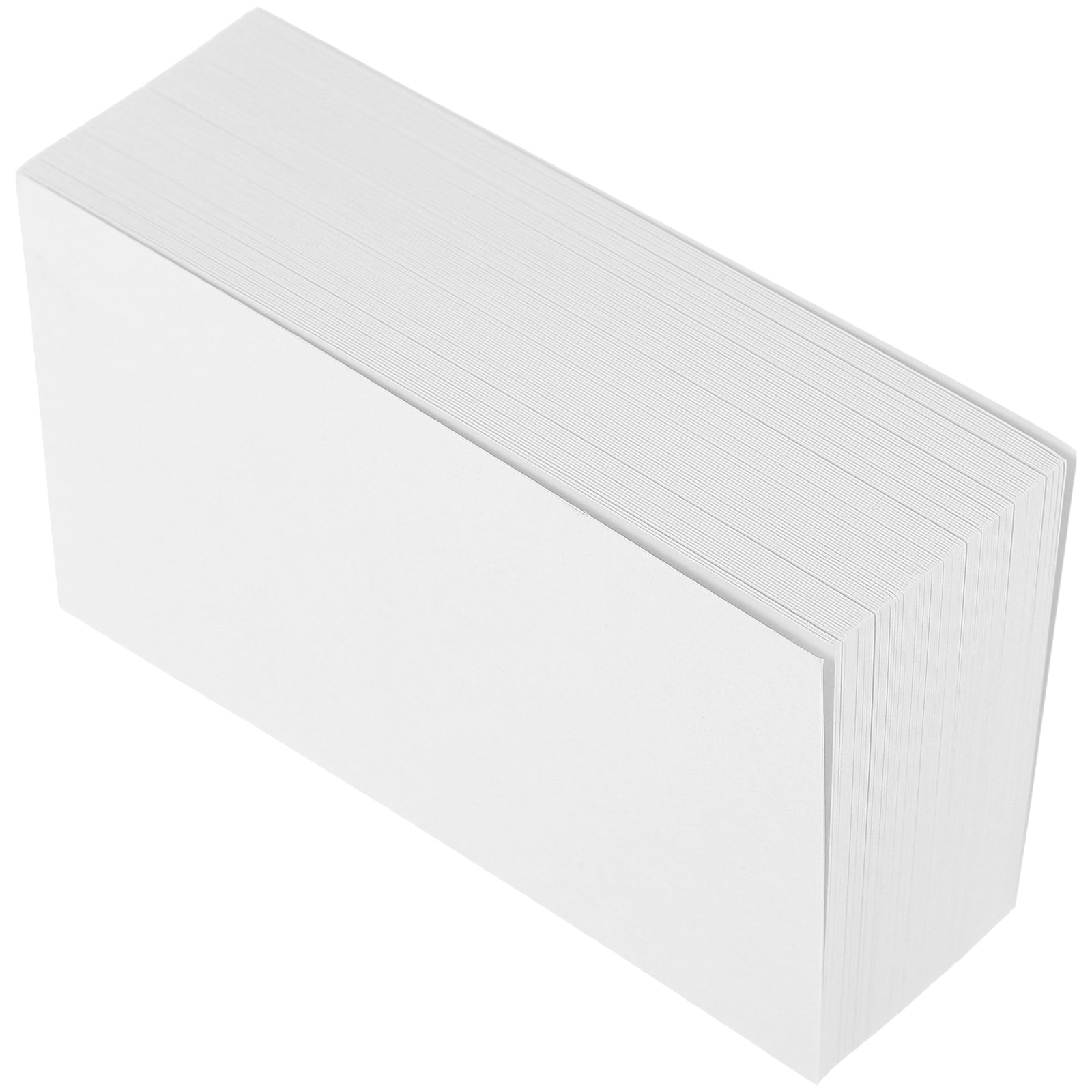 200 Pcs Blank Card Note Pads Portable Note Cards DIY Cards Scratch ...