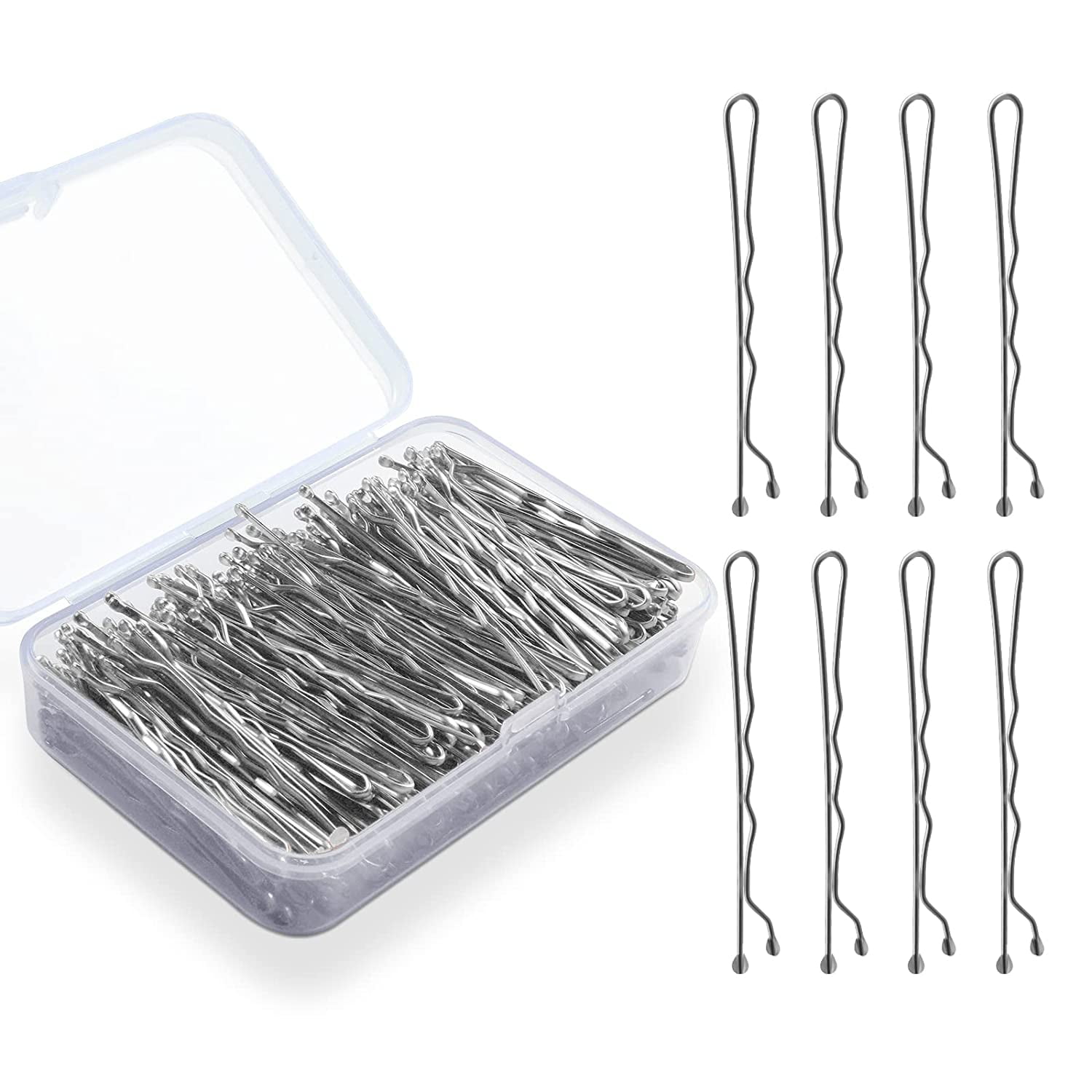 200 Pcs Bobby Pin 2 Inch Hair Pins Kit Bobby Pins for Hair Hair Pins ...
