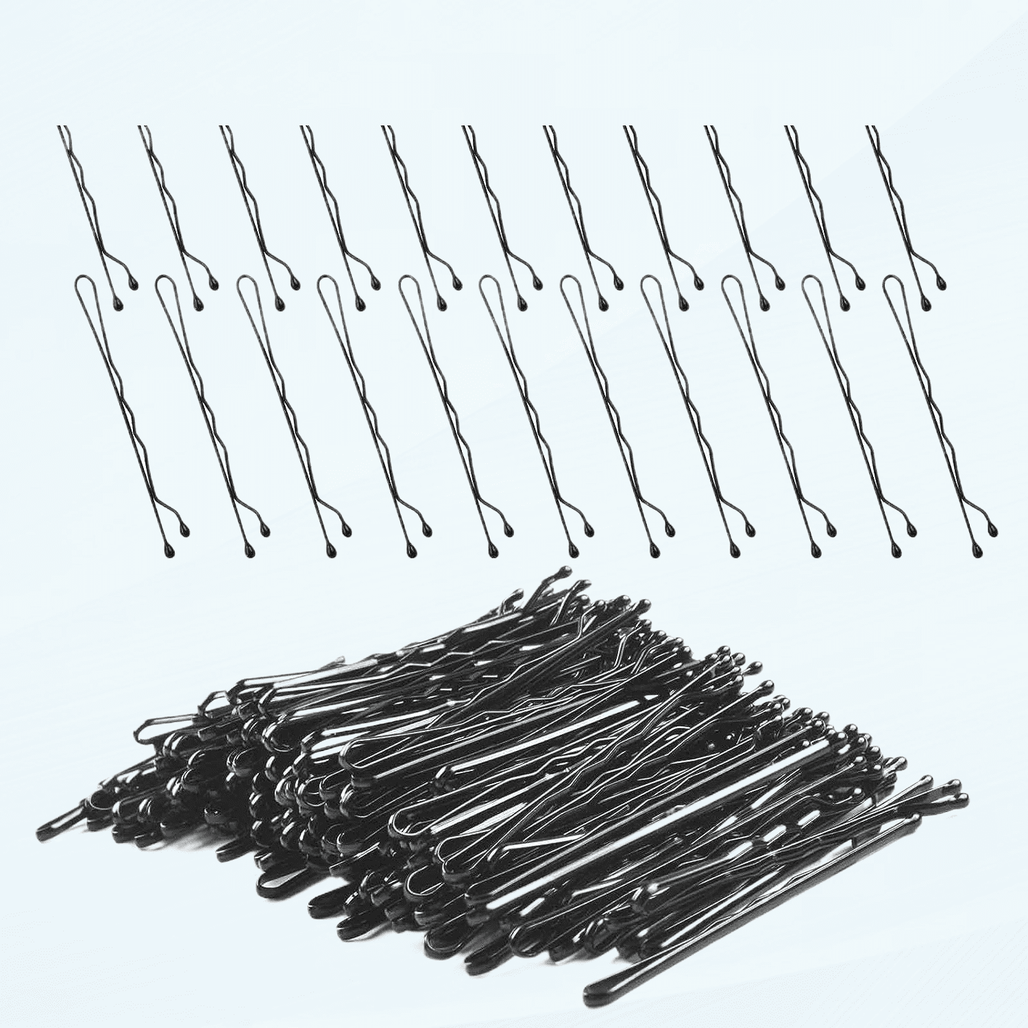 200 Pcs Bobby Pins 2 Inch Hair Pins Kit Black Bobby Pins for Hair U ...
