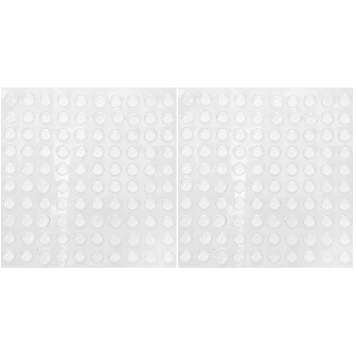 200 Pcs Bump Dots for Visually Impaired Clear Adhesive Bumper Pads Self ...
