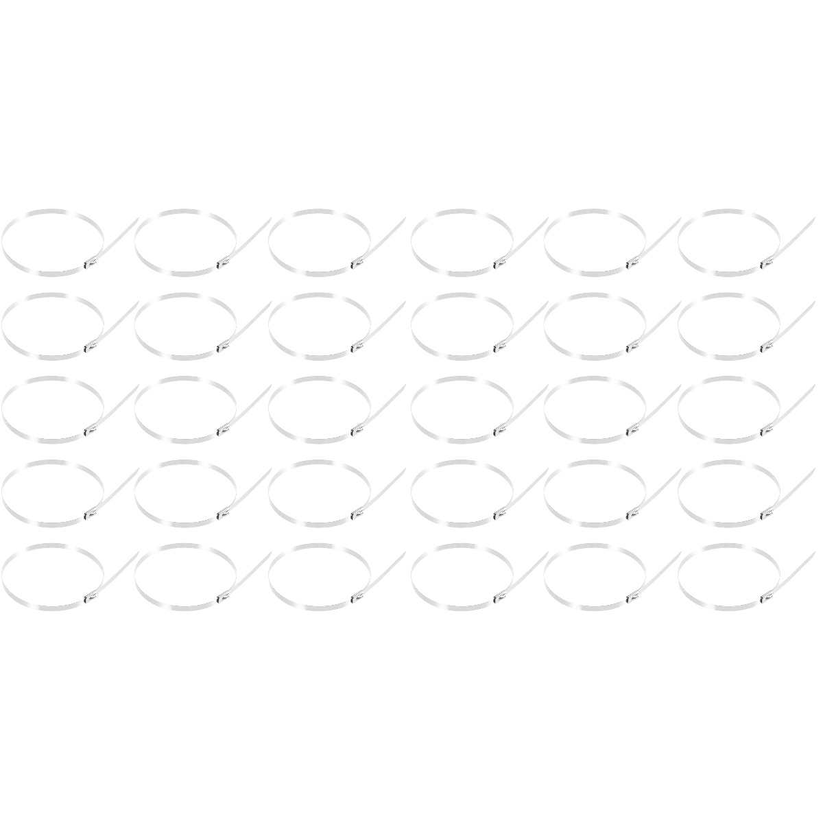 200 Pcs Chain Link Fence Slats Metal Wire Marine Harness Stainless ...