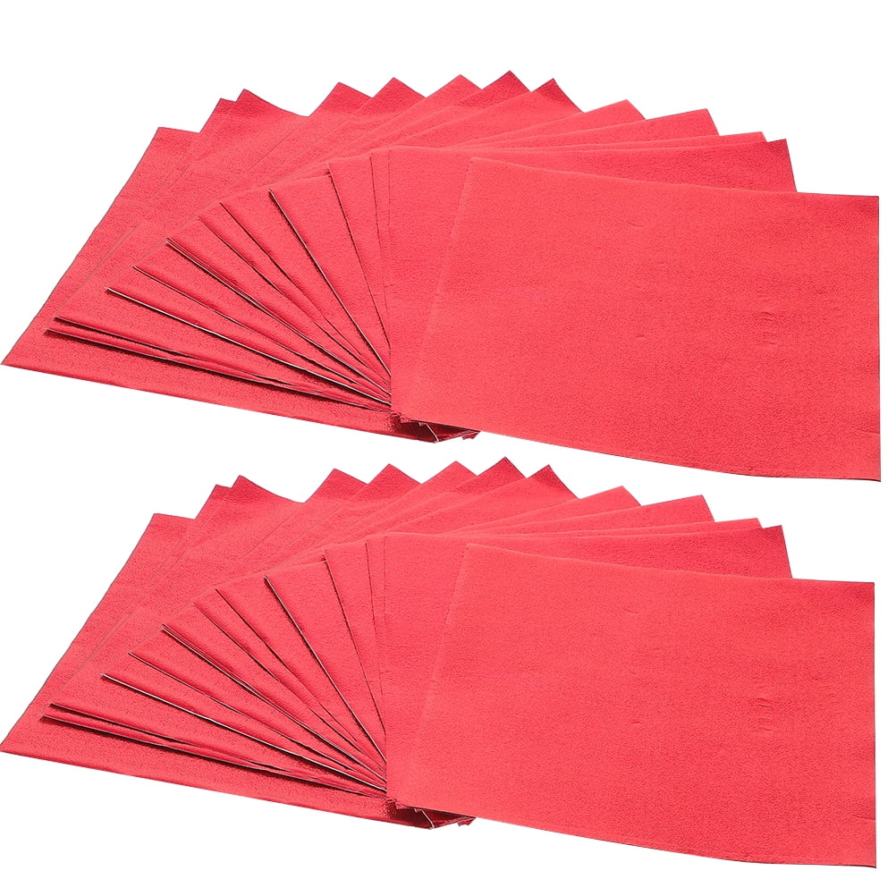 200 Pcs Chocolate Wrappers Packing Paper Gold Decor Baking Chocolates ...