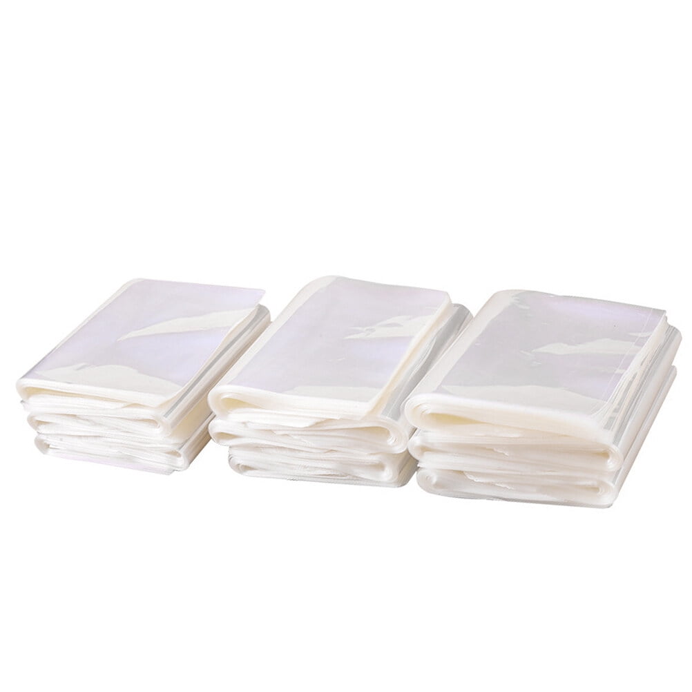 NIAIZEK POF Heat Shrink Bags for Storage White Transparent Good Sealing ...