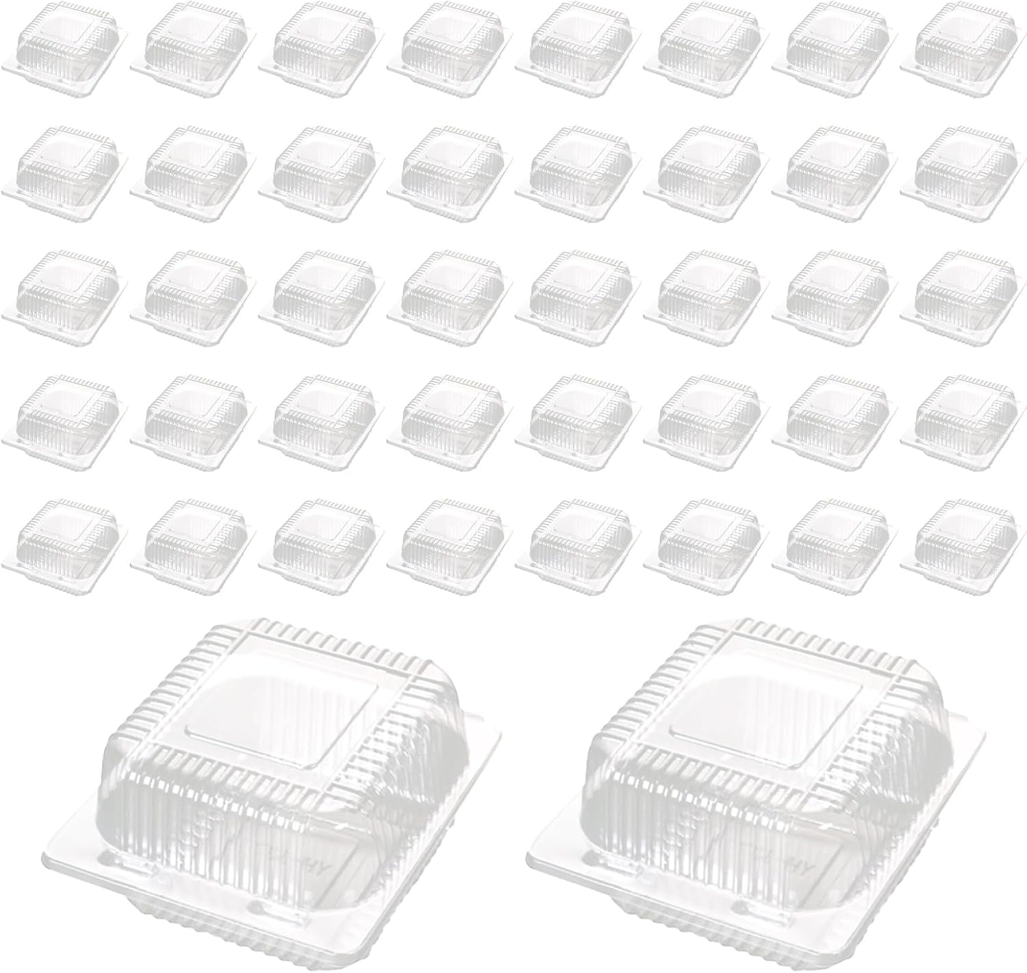 200 Pcs Clear Plastic Take Out Containers, Plastic Food Containers with ...
