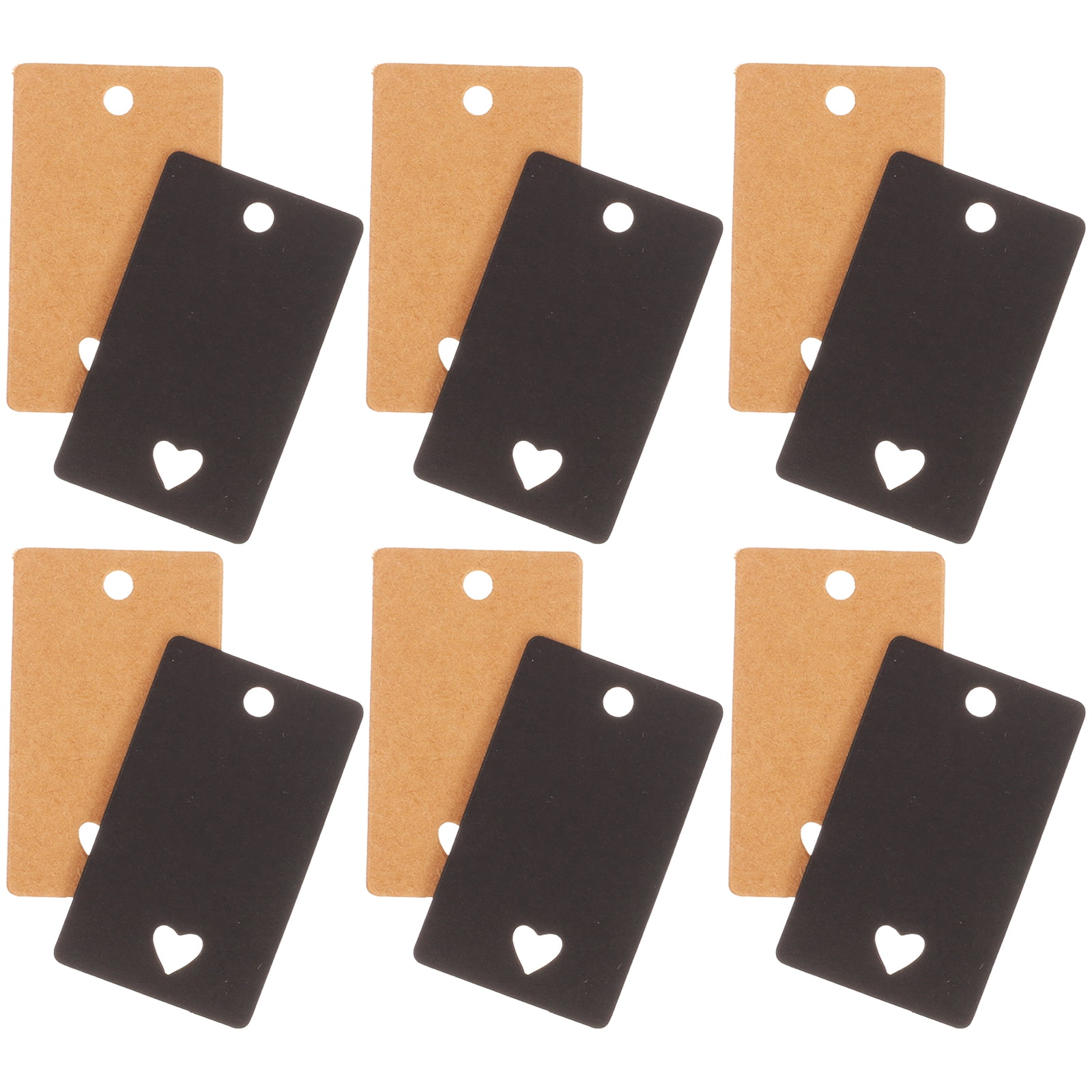 200 Pcs Clothing Labels Blank Hanging Tags Price Tags Paper Gift Tags ...