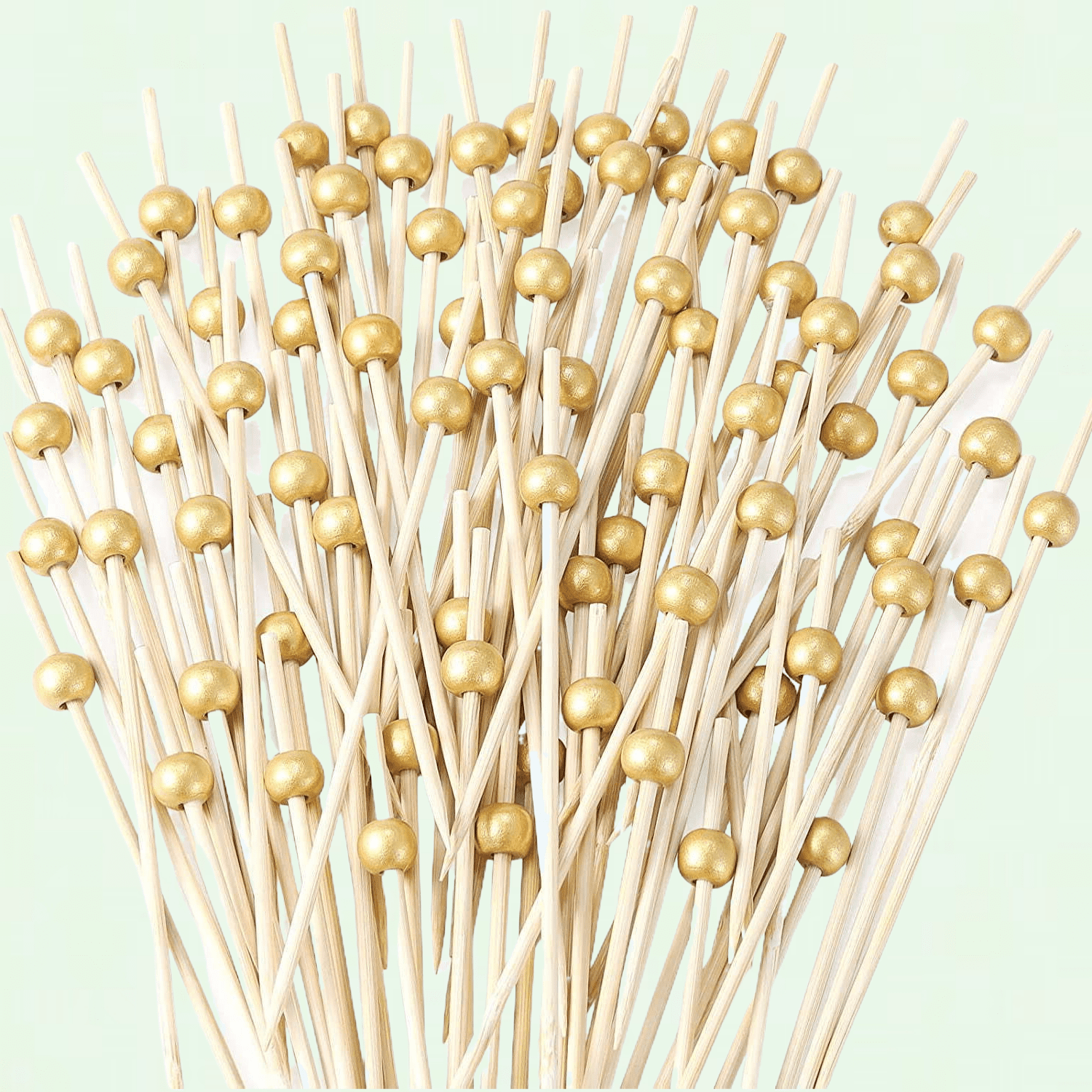 200 Pcs Cocktail Picks, 4.7 Inch Bamboo Skewers for Drinks and ...