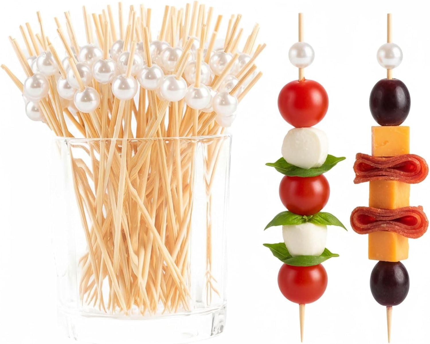 200 Pcs Cocktail Picks, 4.7 Inch Toothpicks for Appetizers Long ...