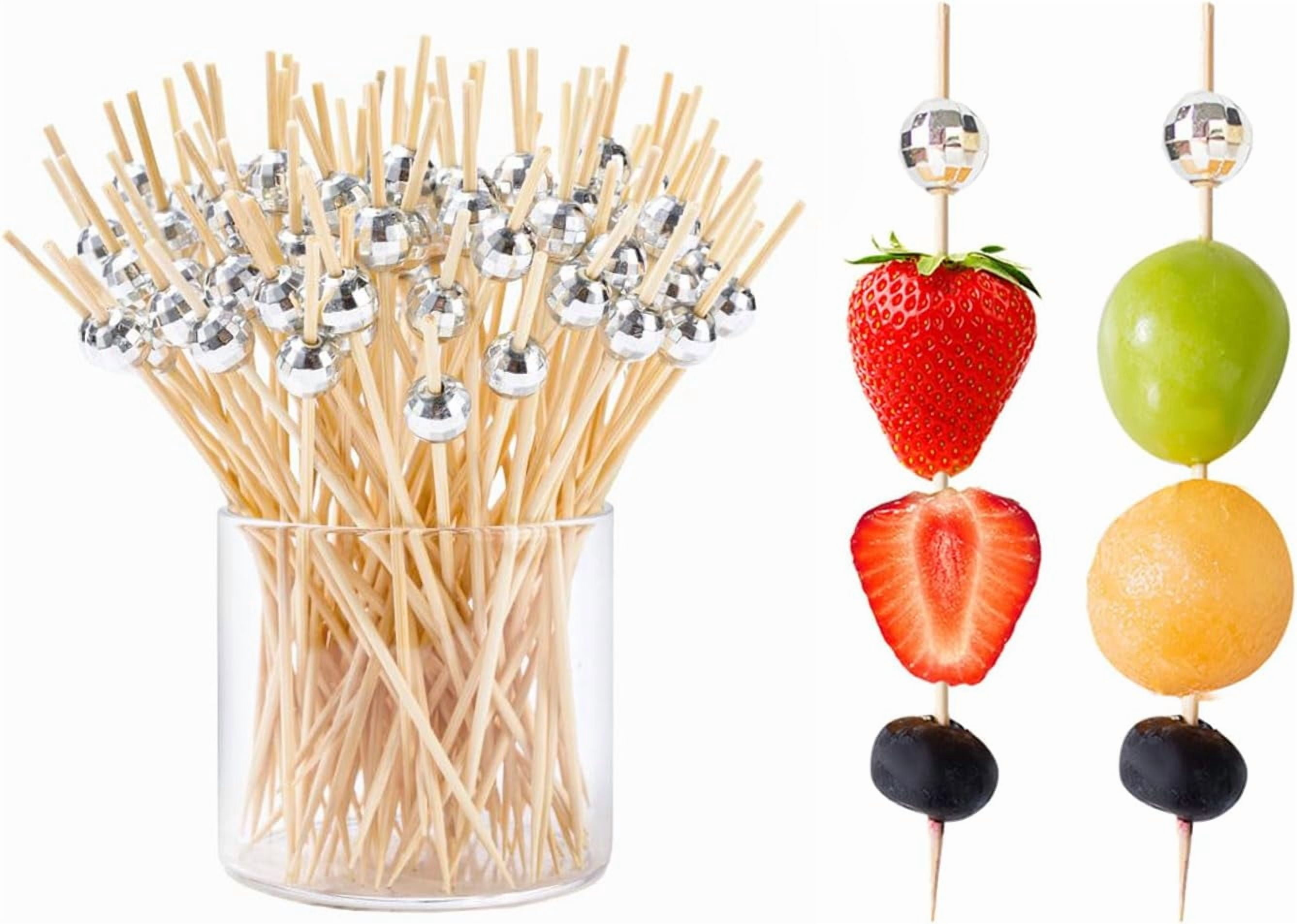 200 Pcs Cocktail Picks, 4.7 Inch Toothpicks for Appetizers Long ...