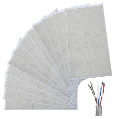 200 Pcs Copper Fabric Strips with Conductive Adhesive 1.18 Inch x 1.5 ...