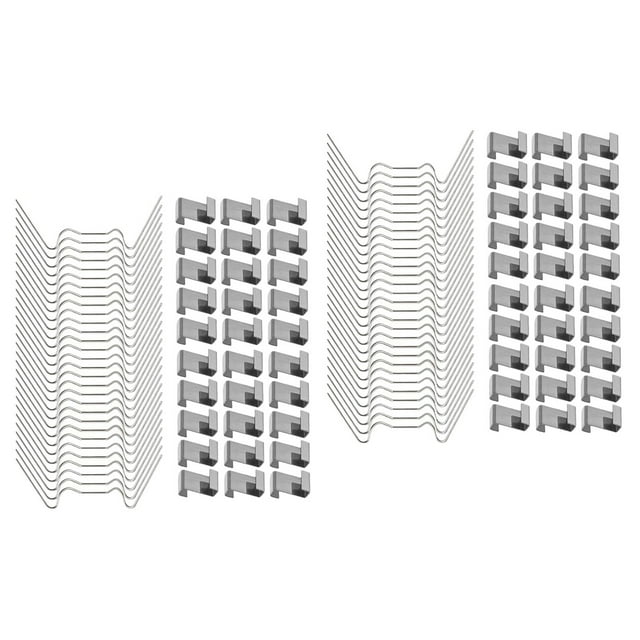 200 Pcs Cord Clips Wire Fixing Clips Glazing Z Overlap Clips Greenhouse ... 200 Pcs Cord Clips Wire Fixing Clips Glazing Z Overlap Clips Greenhouse ...