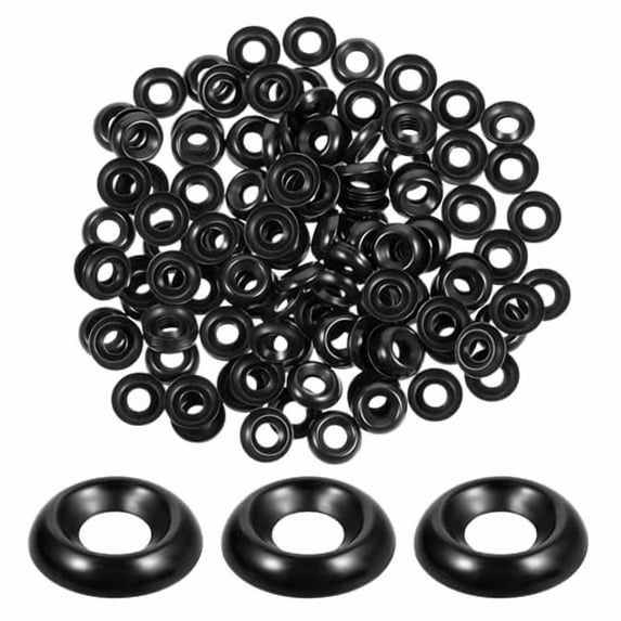 200 Pcs Countersunk Finish Washers #8 Stainless Finishing Washers ...