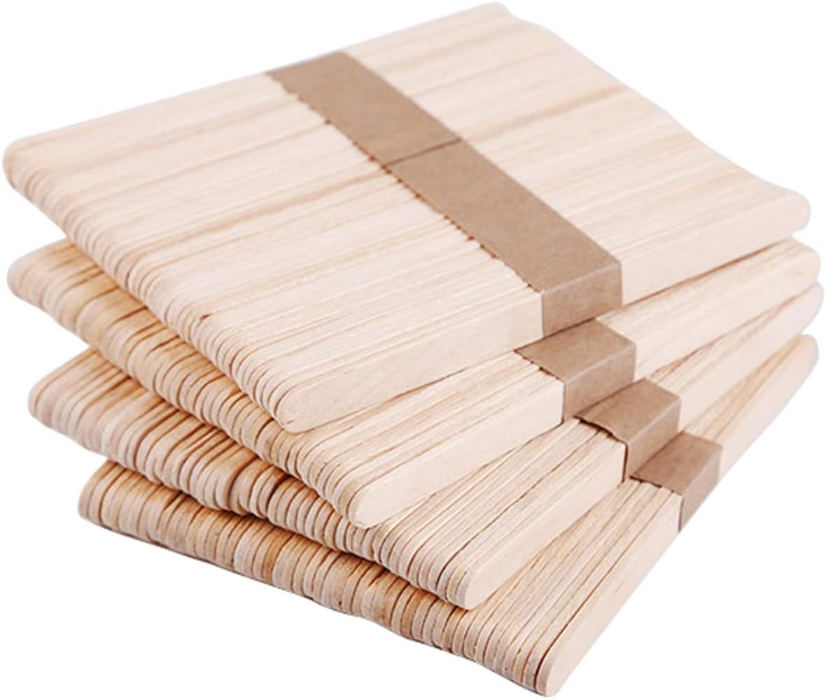 200 Pcs Craft Sticks, Ice Cream Stick Suitable for Building Model and ...