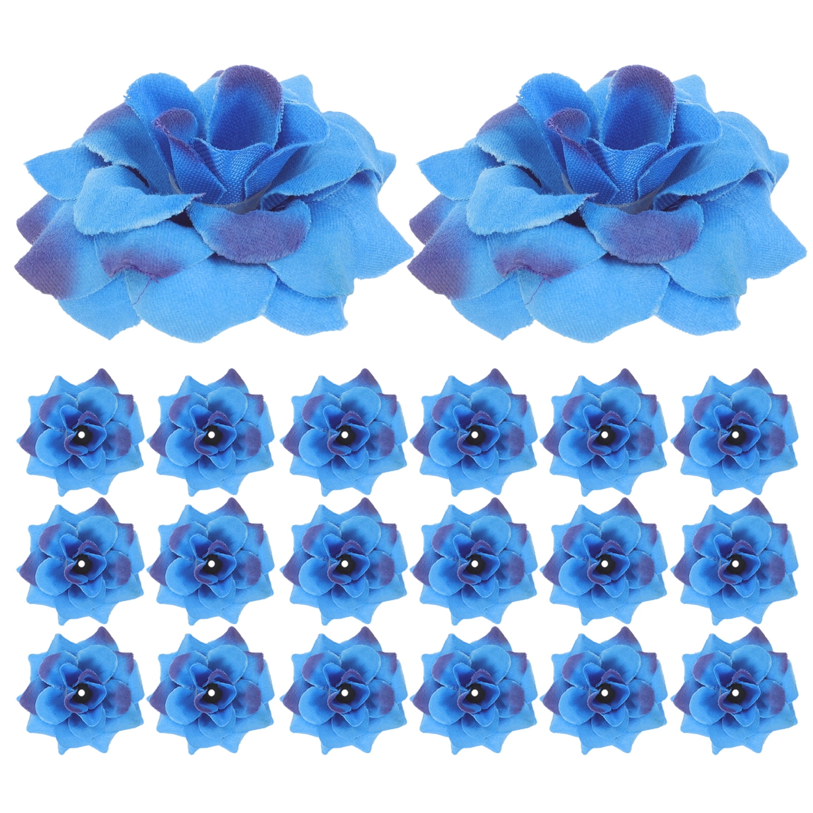 200 Pcs Artificial Rose Flower for Wedding Decor, Bridal Bouquet, Craft ...