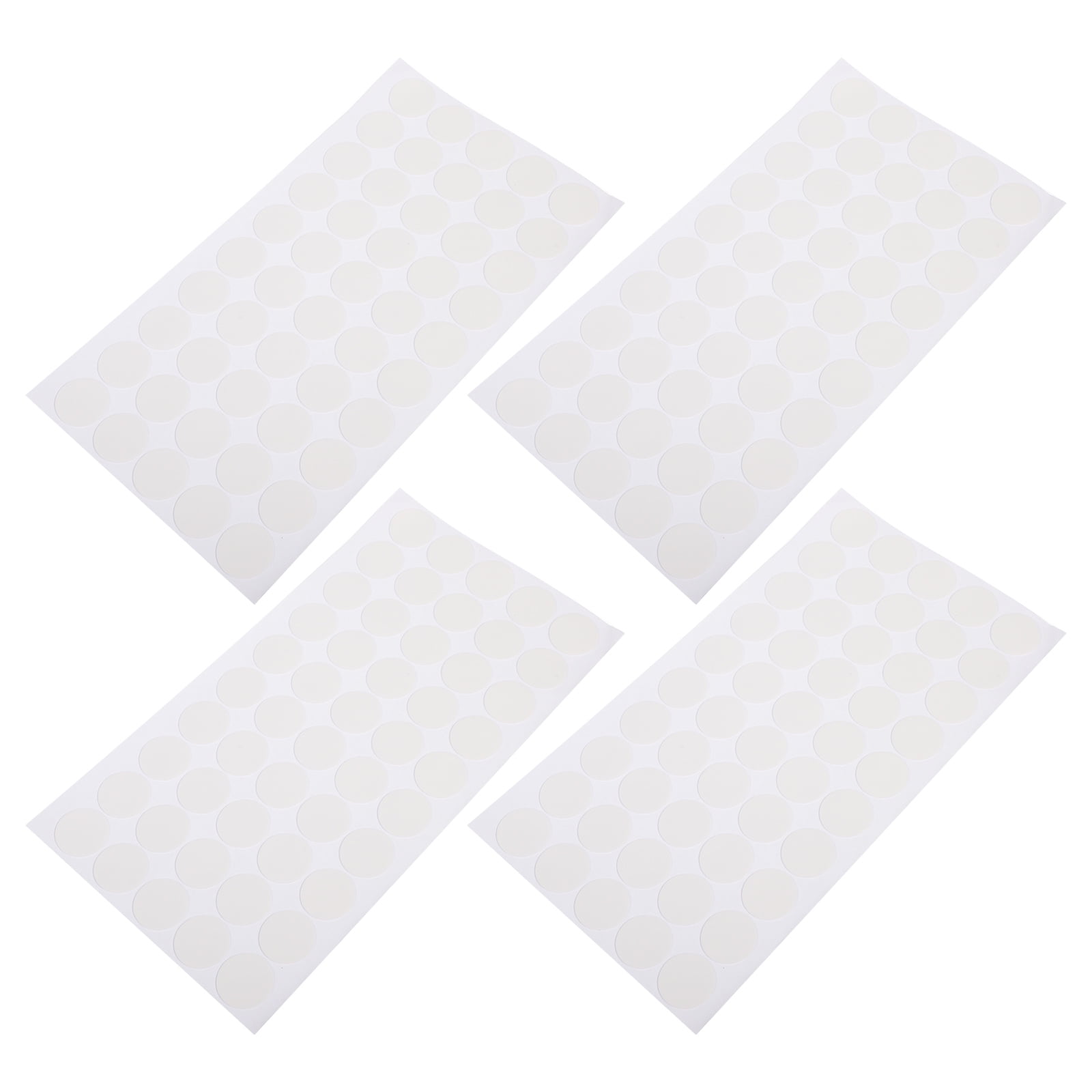 200 Pcs Double Stick Tape Sided Adhesives Sticky Paste Clear White ...