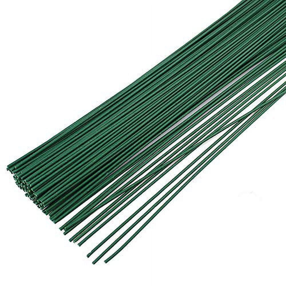 200 Pcs Floral Stem Wire,22 Gauge 16 Inch Floral Stems for Flower ...