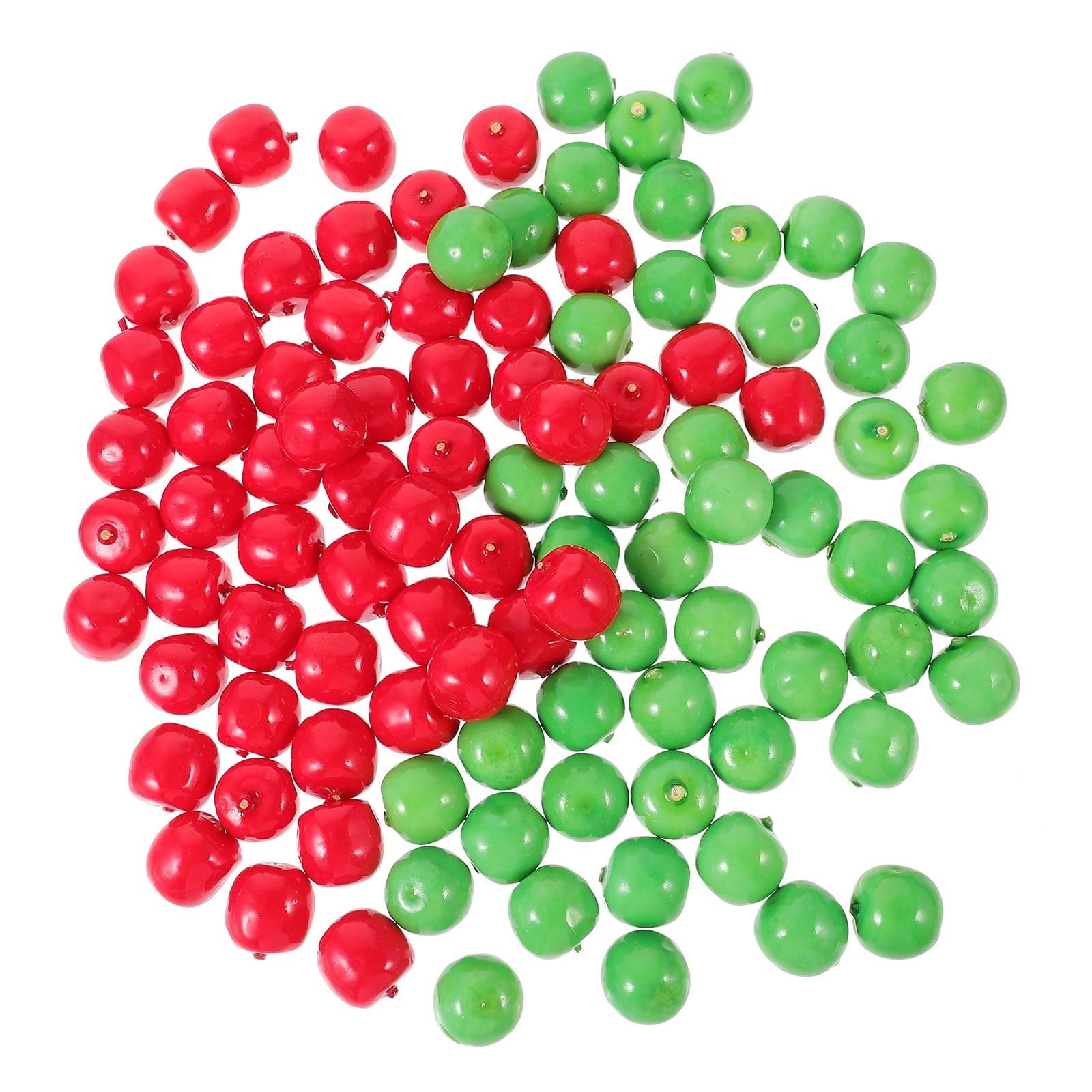 200 Pcs Foams Apples Mini Apples Charms Mini Foams Apples Fake Fruit ...