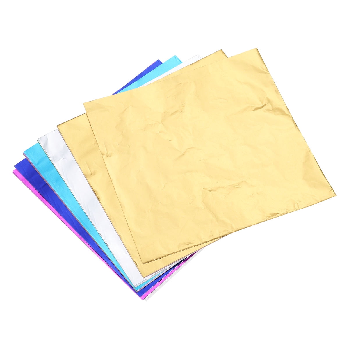 UKCOCO Chocolate Aluminium Foil Paper Party Planners 200Pcs 3.93x3.93in ...